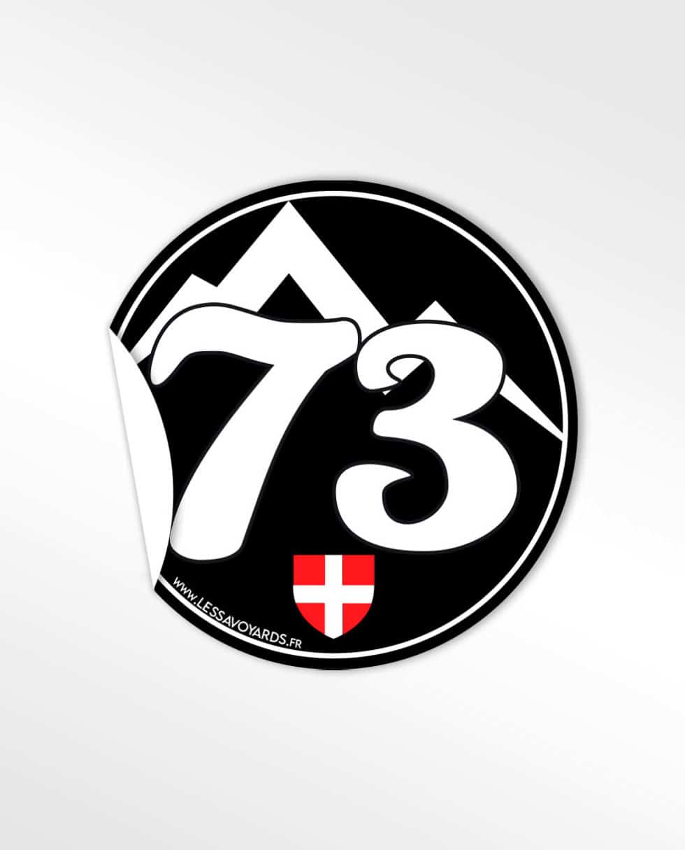 Stickers Savoie - pres des cimes loin des cons
